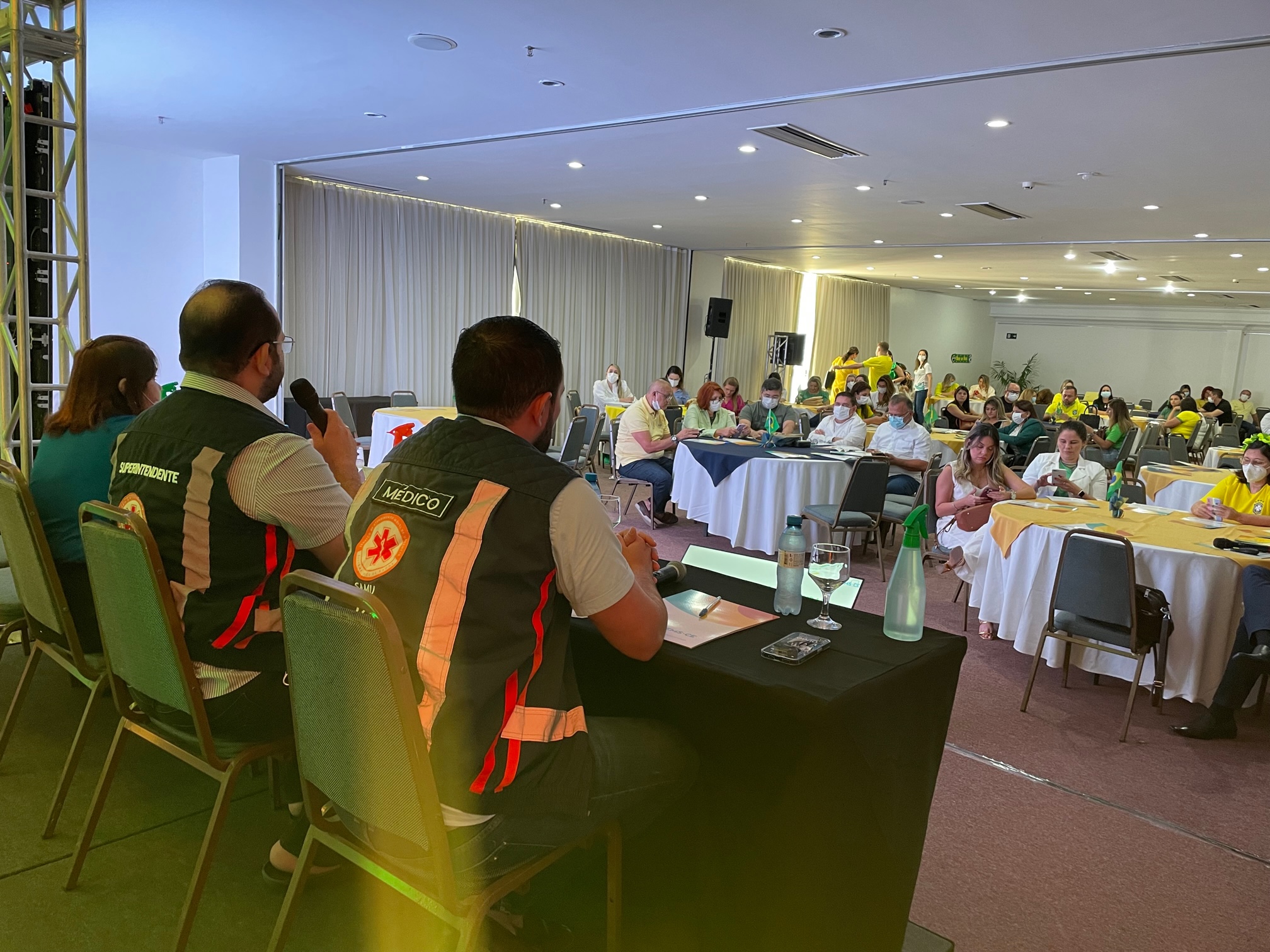 Gestores do Samu 192 Ceará apresentam o Serviço a secretários ...