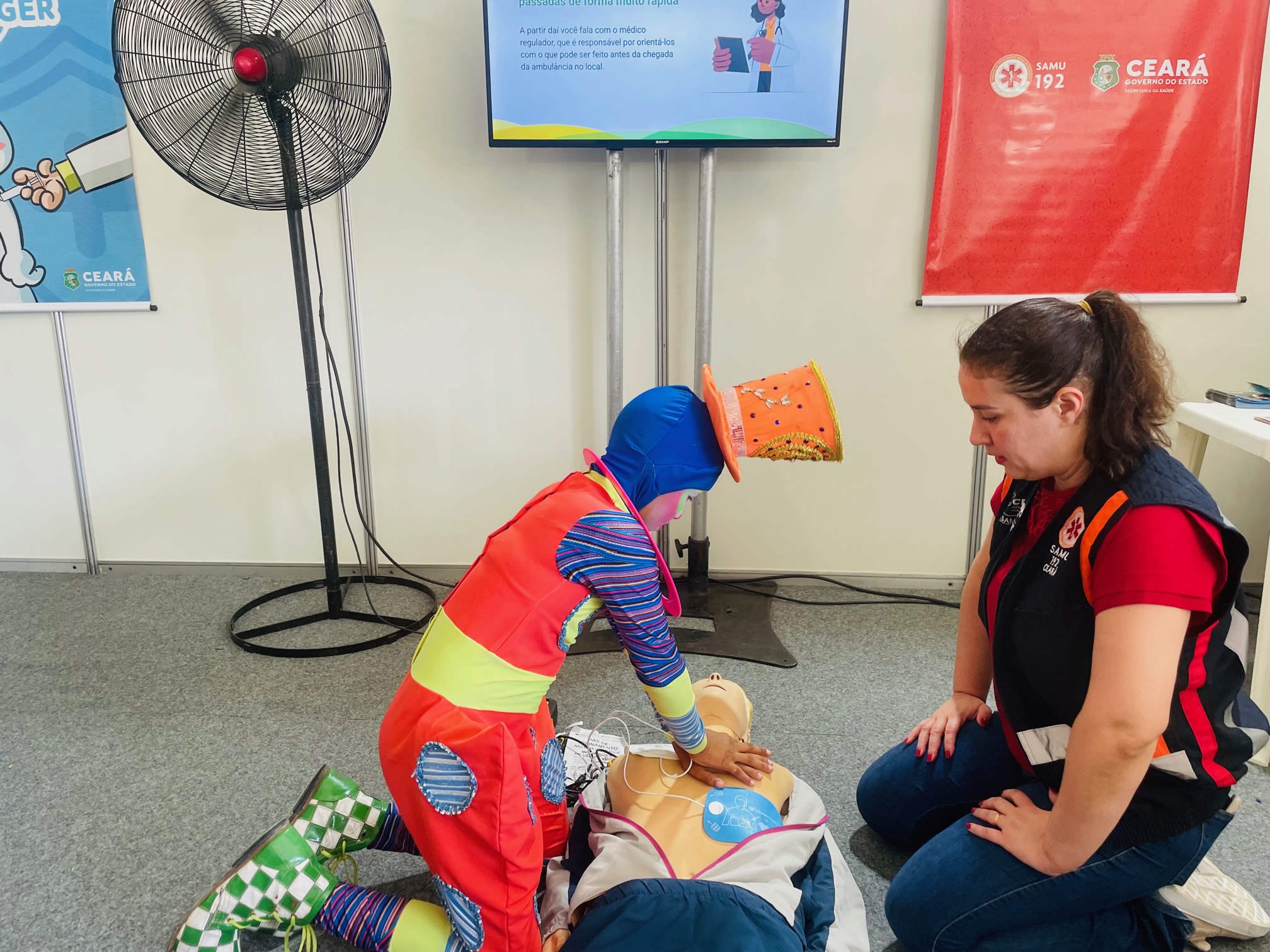 Profissionais do Samu 192 Ceará participam do evento Ceará de ...